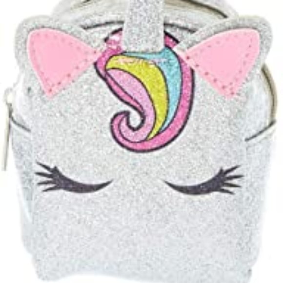 Claire's | Bags | Claires Girls Unicorn Glitter Mini Backpack Keychain ...